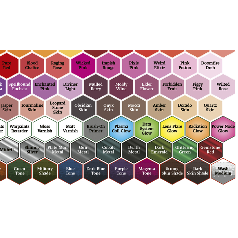 Warpaints Fanatic: Complete Paint Set | Accessories | Miniature Market