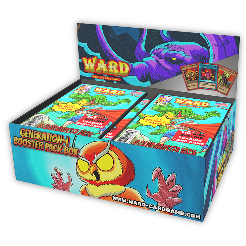 Ward TCG: Gen 1, 2nd Edition - Booster Box (24) | Card Games ...