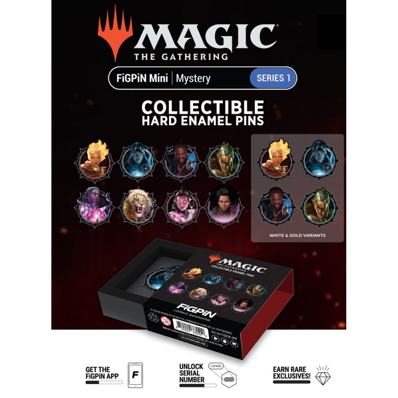 FiGPiN Mystery Mini Pins: Magic the Gathering | Accessories | Miniature ...