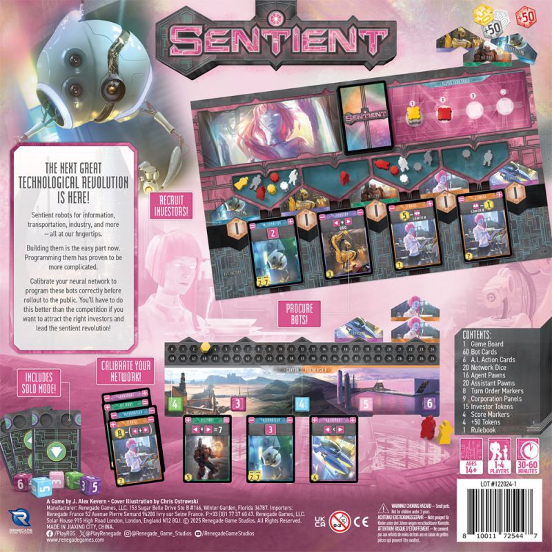 Sentient (Revised Edition) | Board Games | Miniature Market