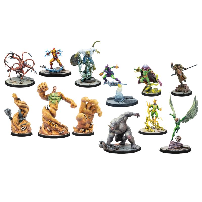 Marvel Crisis Protocol: Spider-Foes Starter Set | Tabletop Miniatures ...