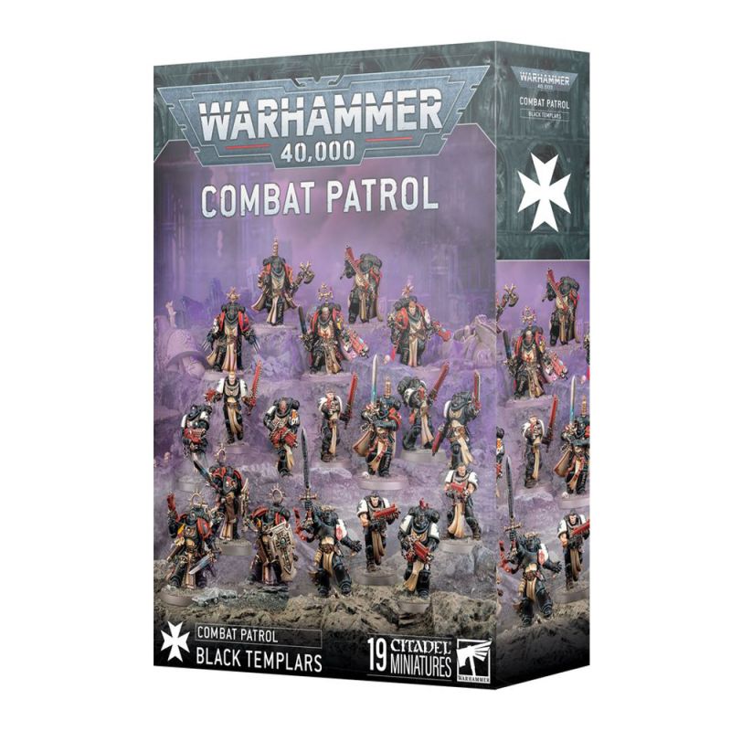 Warhammer 40k: Combat Patrol - Black Templars | Tabletop Miniatures ...