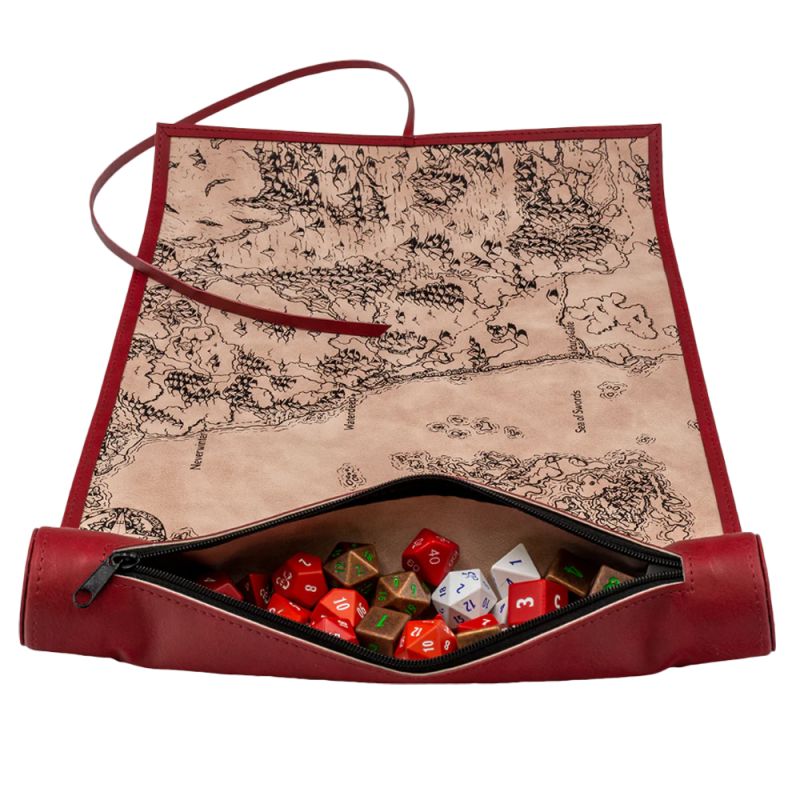 D&D Dice Scroll Map: Sword Coast | Accessories | Miniature Market