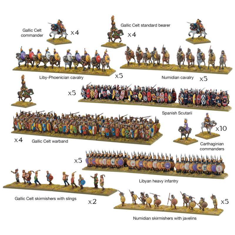 Hail Caesar Epic Battles: Punic Wars - Hannibal Battle Set | Tabletop ...