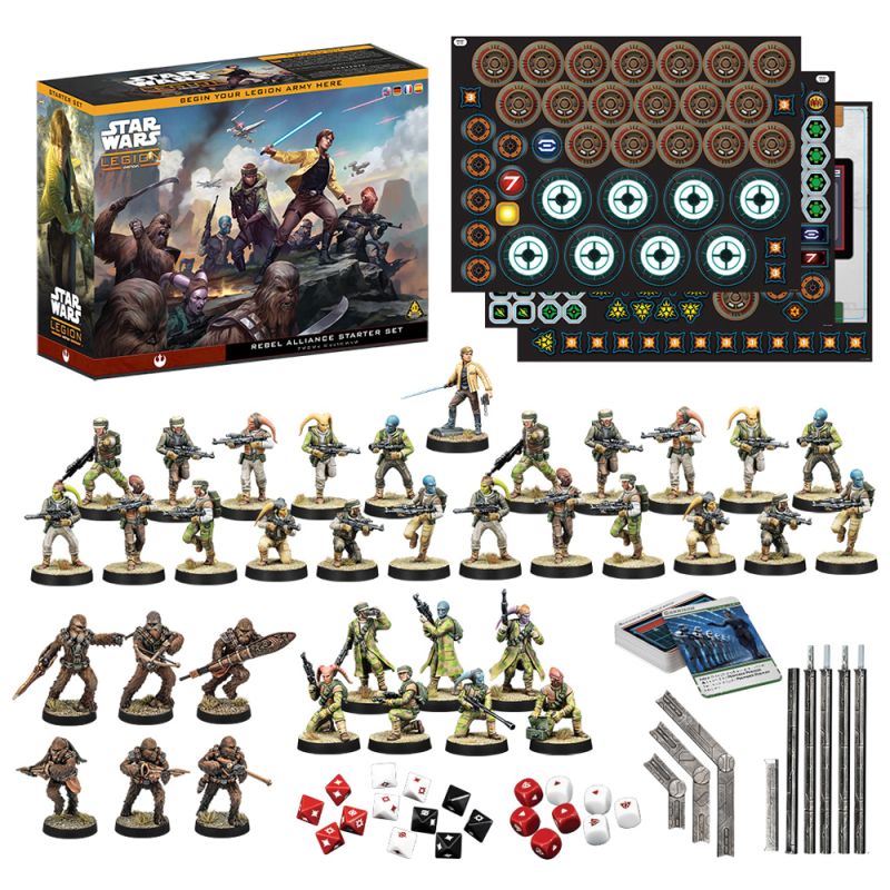Star Wars: Legion - Rebel Alliance Starter Set | Tabletop Miniatures ...