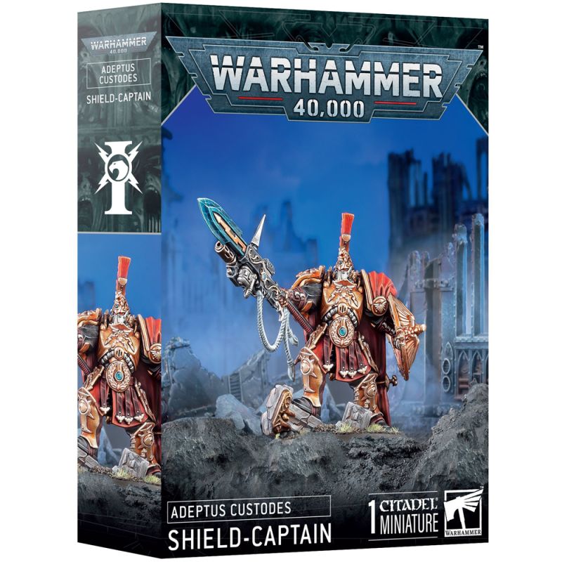 Warhammer 40K: Adeptus Custodes - Shield-Captain | Tabletop Miniatures ...