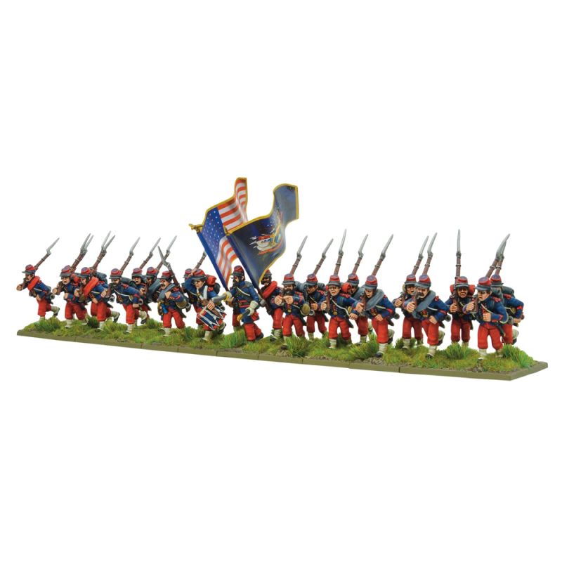 Black Powder: ACW - Zouaves Regiment | Tabletop Miniatures | Miniature ...