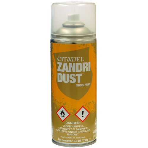 Citadel Spray Paint: Zandri Dust | Accessories & Supplies | Miniature ...